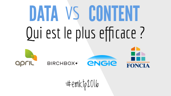 Data et Content : qui est le plus efficace